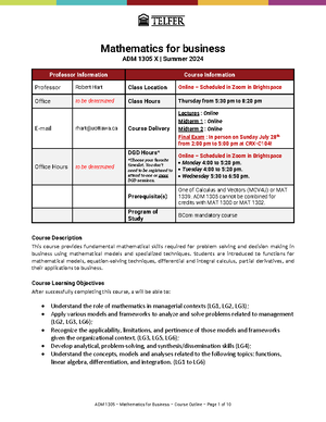 Adm 1305 Assignment 1 Sofia Dao (Completed) full file this time - Sofia Dag Sept 25th 2024 Y m y ...