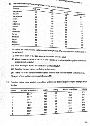 EDA Sample Exam - ECONOMIC DATA ANALYSIS (20ECP206) Sample exam 2021/22 ...