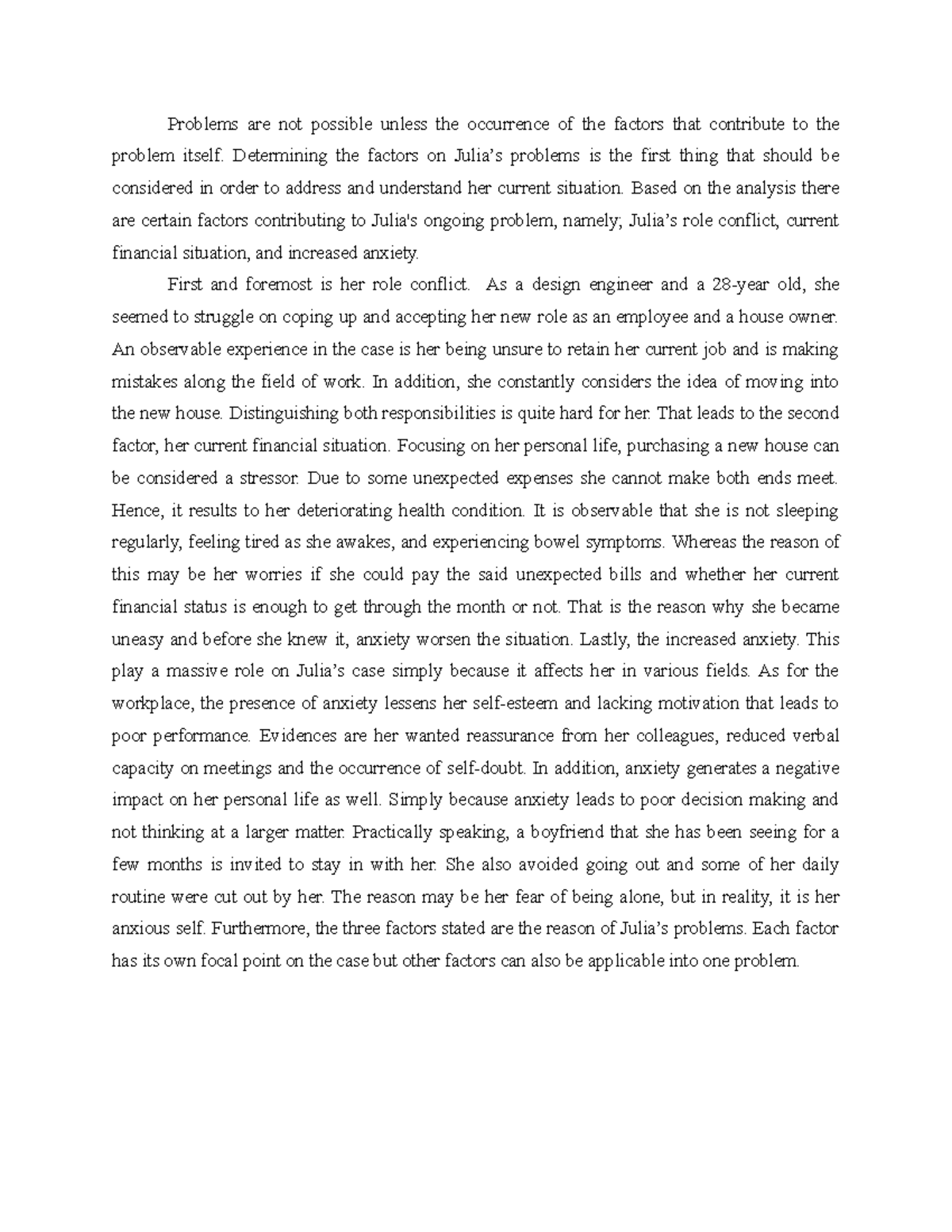 Question-No.1 ( Edited) - Problems are not possible unless the ...