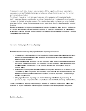 Chapter Outline 2 - Notes that the professor gave us Michael Palaski ...