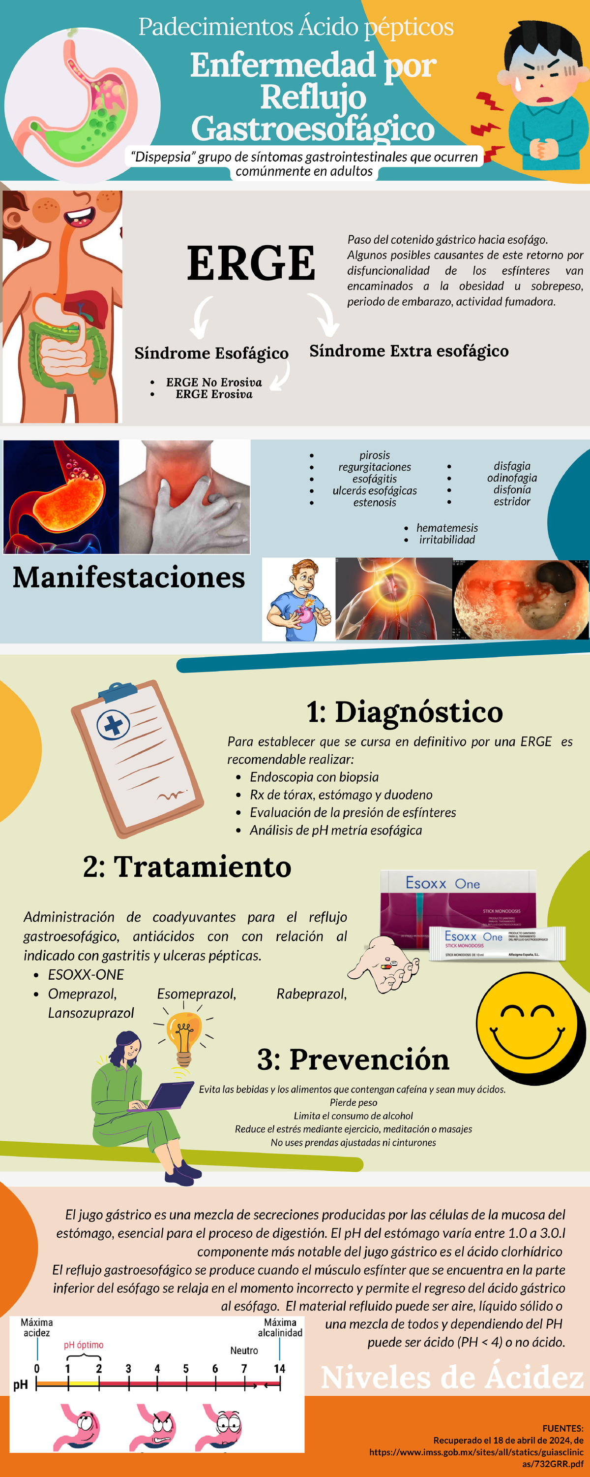 ERGE - Infografía enfermedad por reflujo gastroesofágico ...
