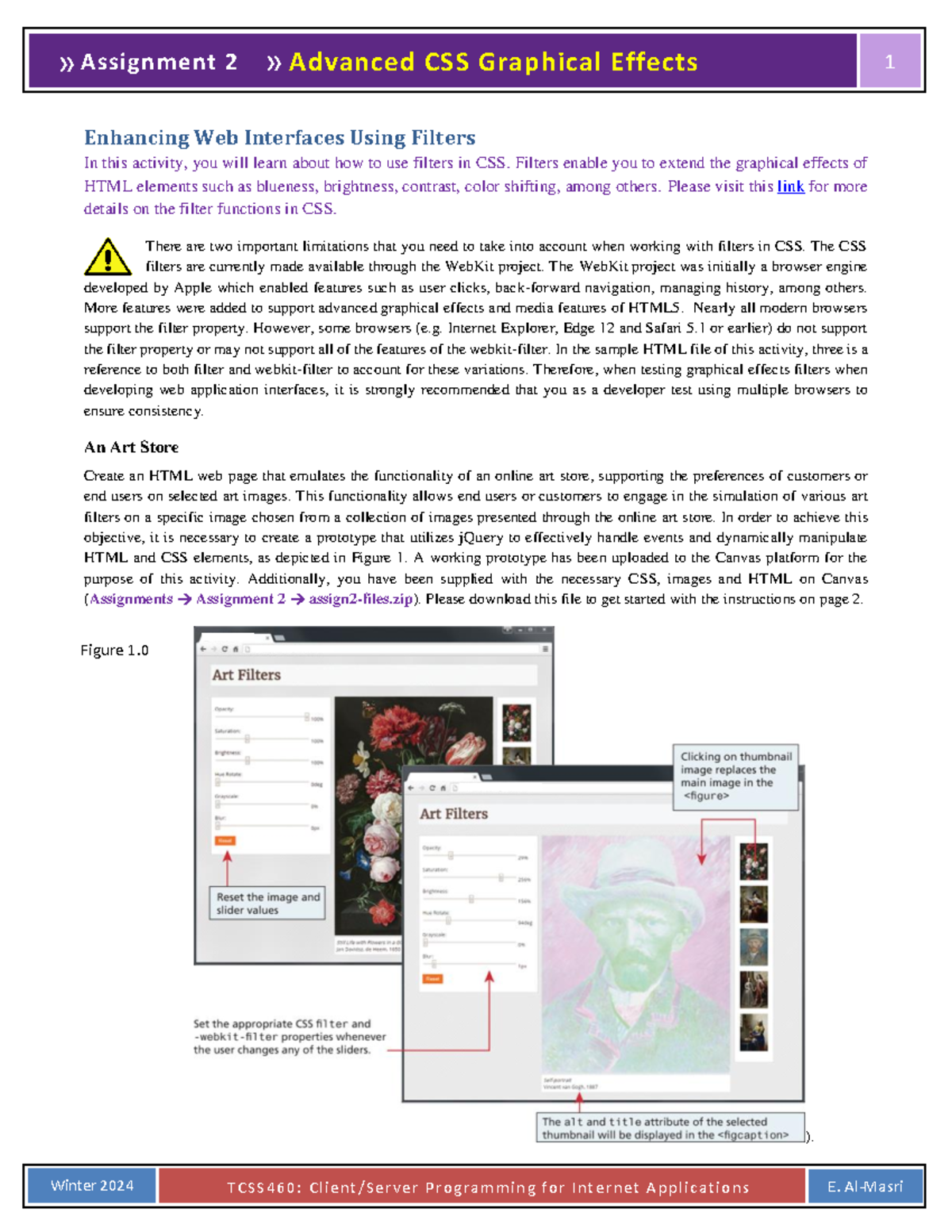 Assign 2 - dasdasdasdasdasdasdasg - Winter 2024 TCSS460: Client/Server Programming for Internet ...