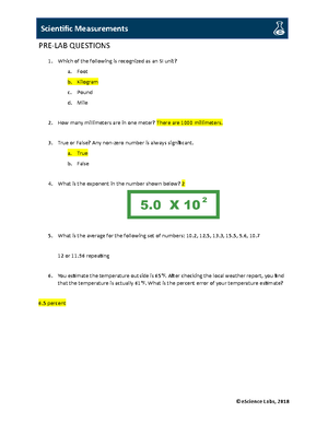 Lab 1 Lab Safety- TURN IN copy - PRE-LAB QUESTIONS 1. Mapping ...
