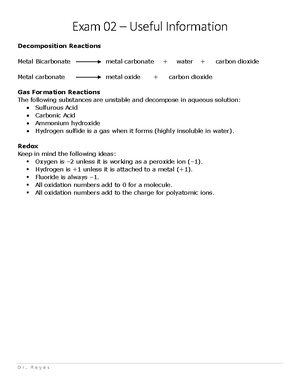 BCC Biology Exam01 Excellent - BIOL 100 – General Biology Exam 1 – Fall ...