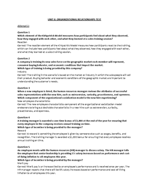 D099 Unit 7 Test- 2 attempts - D099 - WGU - Studocu