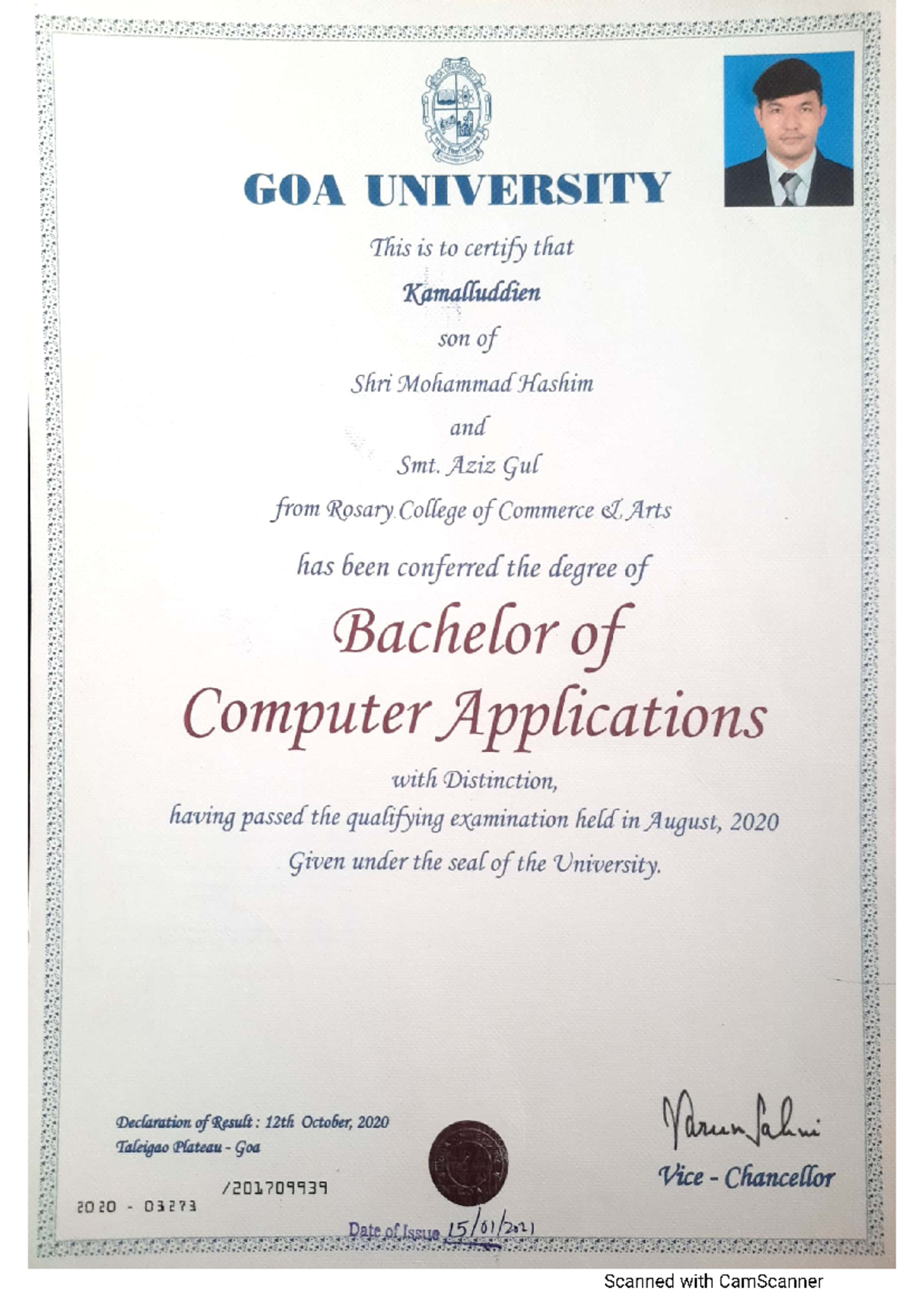 Bachelor Degree - It is a course in the field of computer science ...