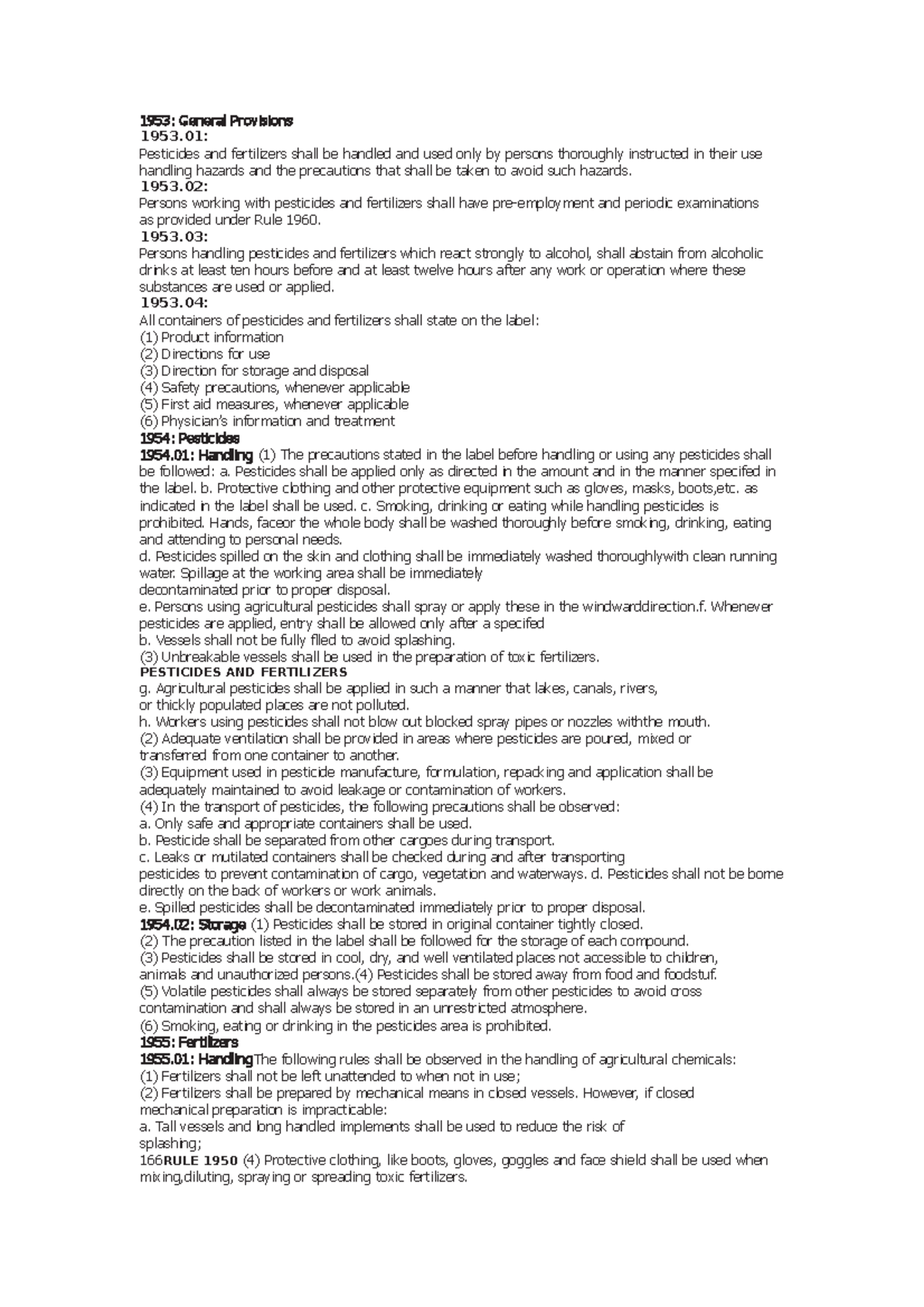 Osh 45 - occupational safety and health management notes - 1953 ...