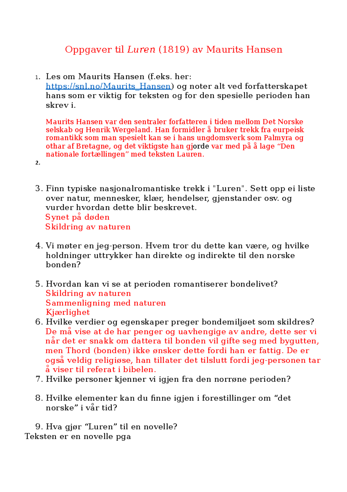 Buisness innefor økonomi - Oppgaver til Luren (1819) av Maurits Hansen Les om Maurits Hansen (f ...