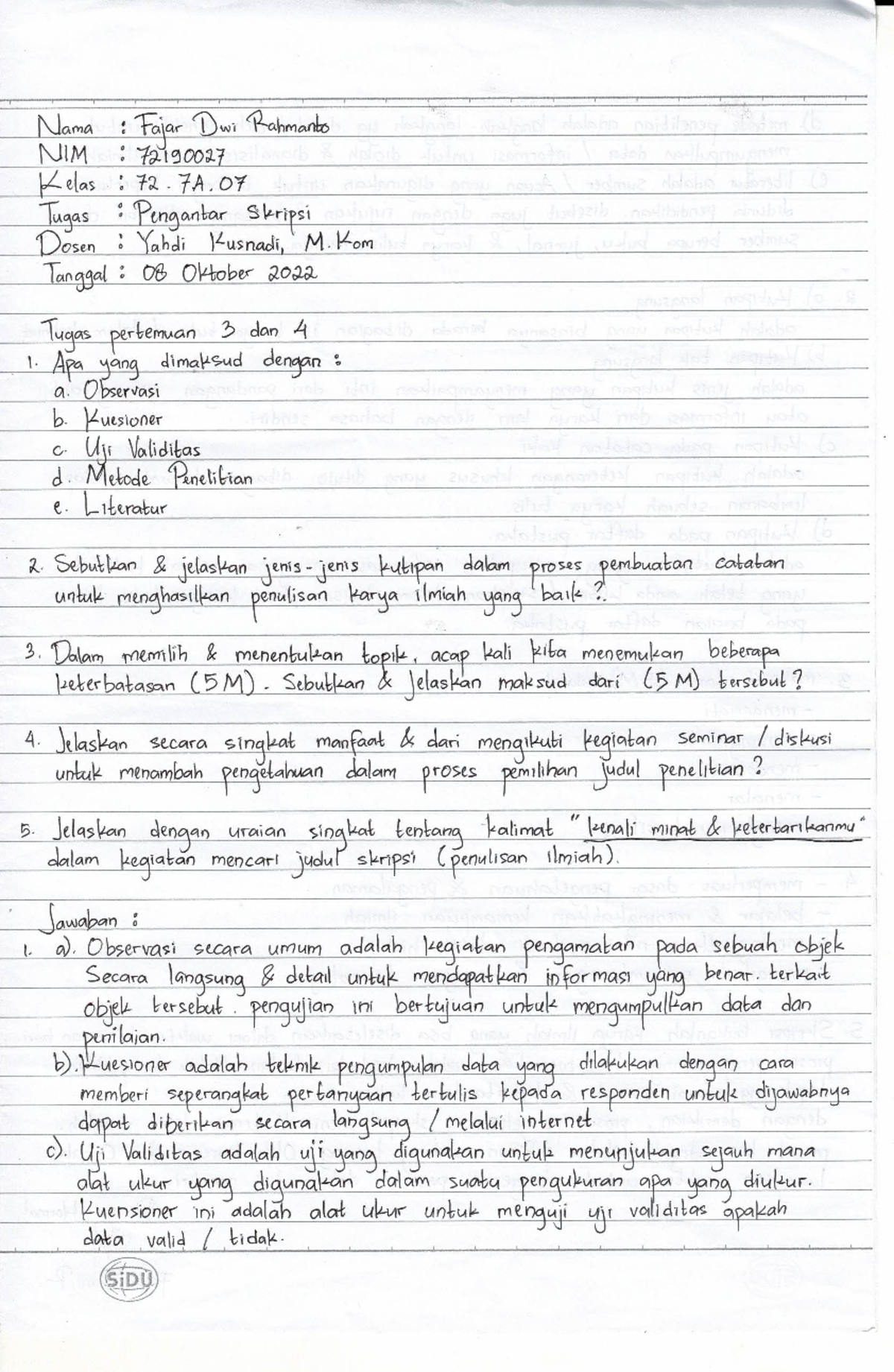 CCF 000004 - Babanajakaka - Tugas Akhir - Studocu