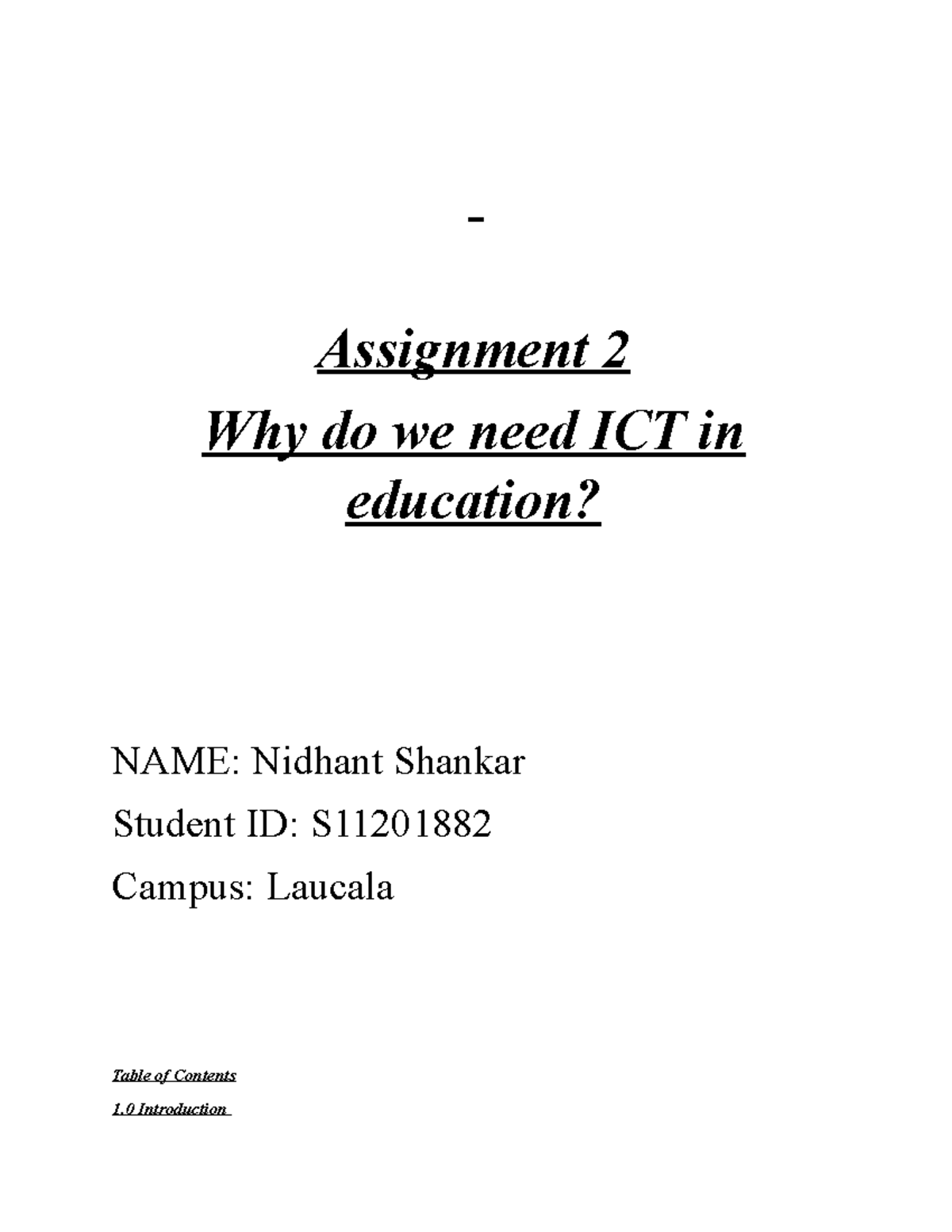 Assignment 2 - As refer back into the past and teachers used to utilize ...