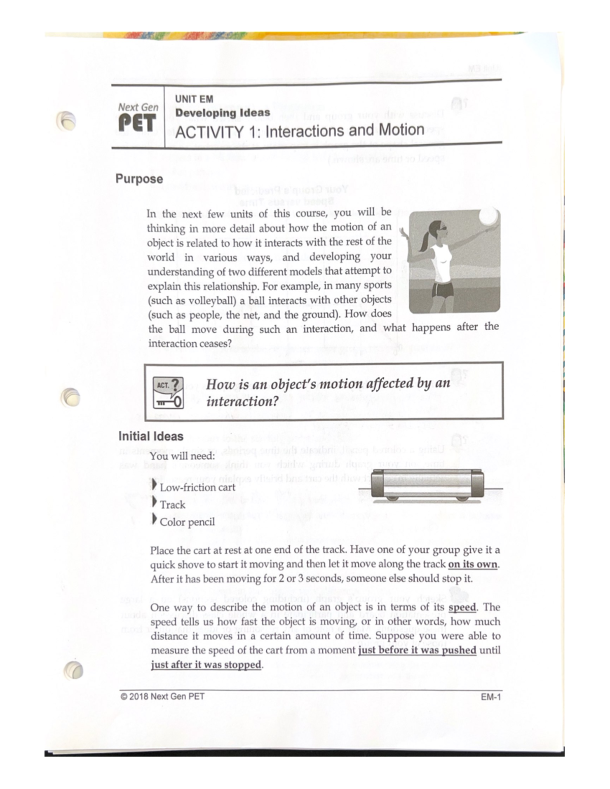 Combined Force Unit 2 Activity 1 - NSCI 231 - Studocu