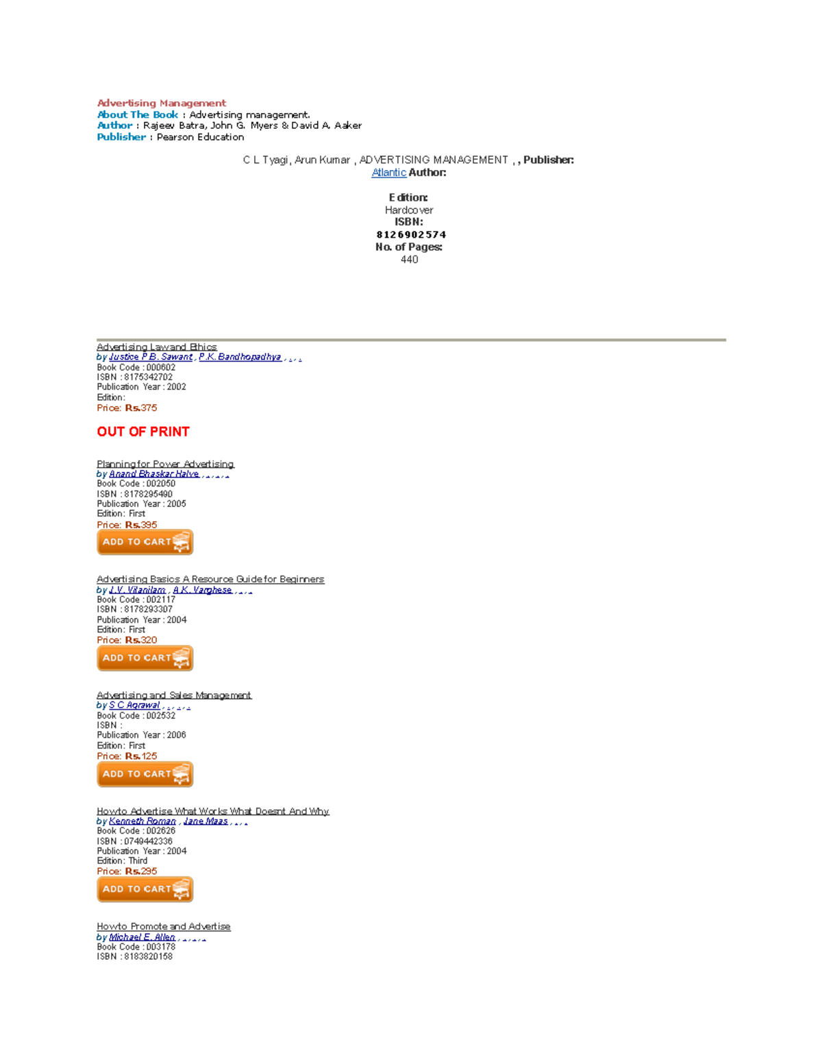 Pdfcoffee - Wahha - Advertising Management About The Book : Advertising management. Author ...