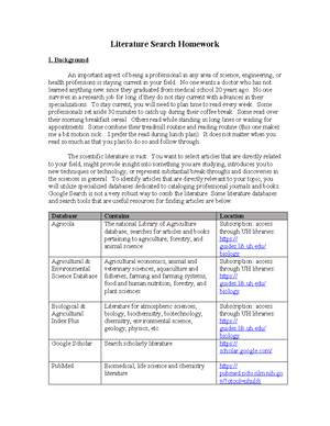 Blast and Seq Align Fall 2023 - Using the Computer in Biochemical Research I: BLAST Search and ...