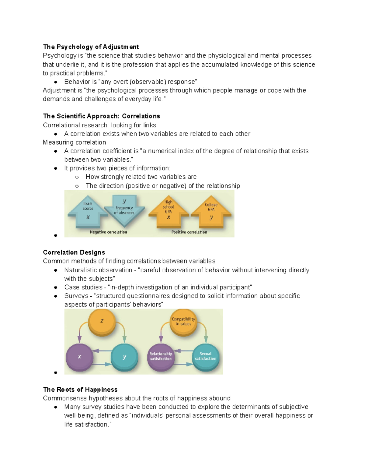PSY 103 Chapter 1 - Professor Dr. Weinkauff Duranso. The Psychology of ...