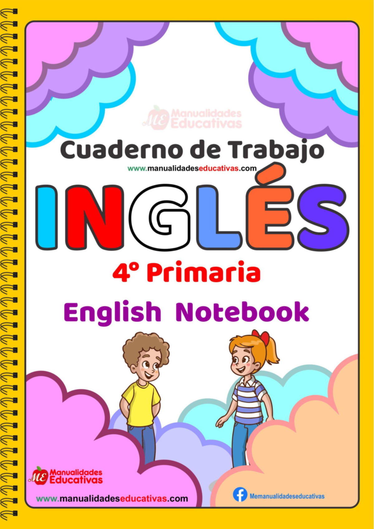 06 4° Cuaderno de-ingles-primaria - GREETINGS SALUDOS CLASSWORK Nº 1 G __ __ D B Y __ By__ s ...