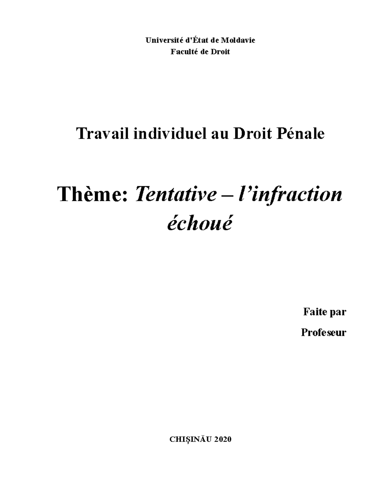 Lucru individual fr - Util - Université d'État de Moldavie Faculté de ...