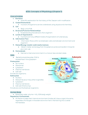 Chapter 5 study guide - Chapter 5: Cell Metabolism 1a. Be able to ...