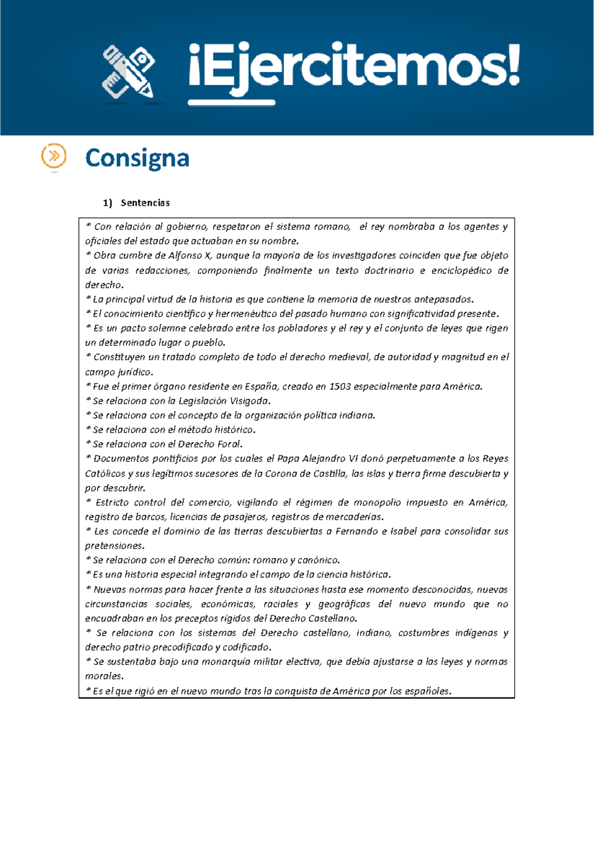 API1 - Consigna - Modelo a completar - Consigna Sentencias Con relación ...