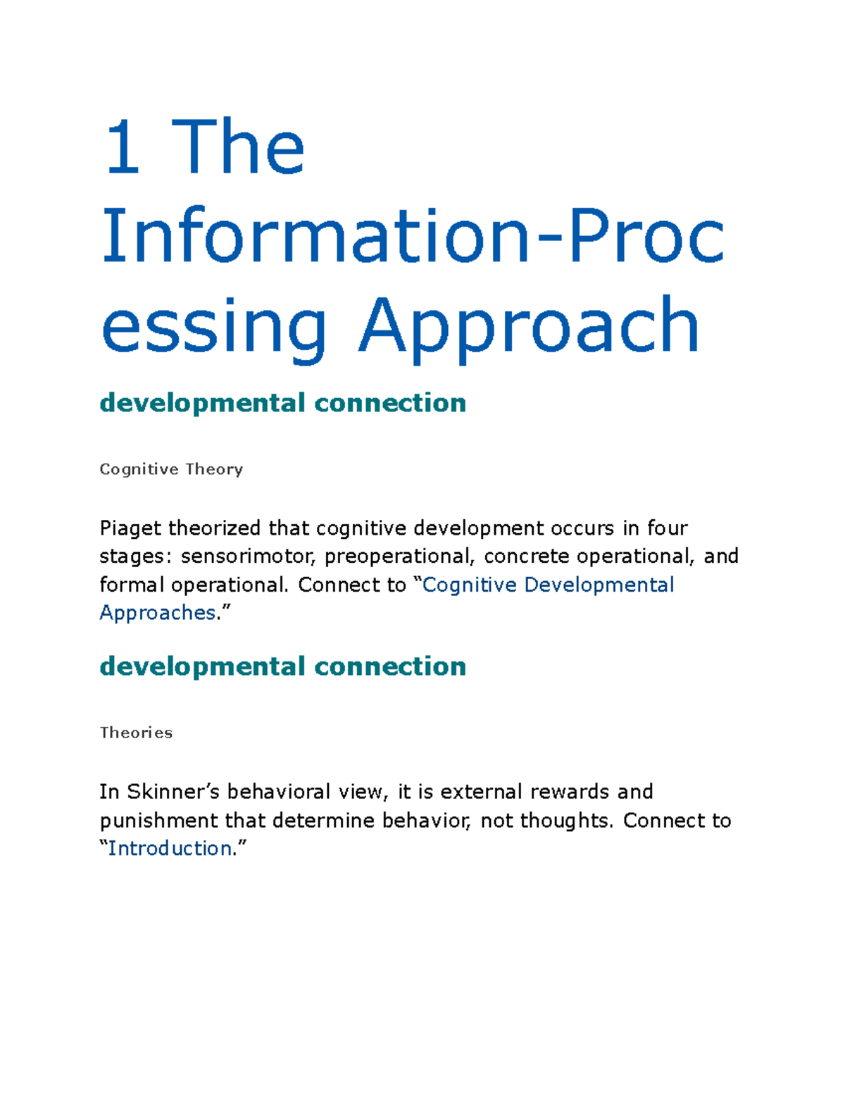 Chapter 7 - 1 The Information-Proc essing Approach ...