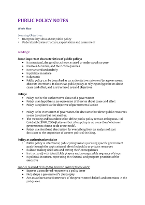 POLI1066 Key Issues Statement - Program: POLI My Chosen ‘policy debate ...
