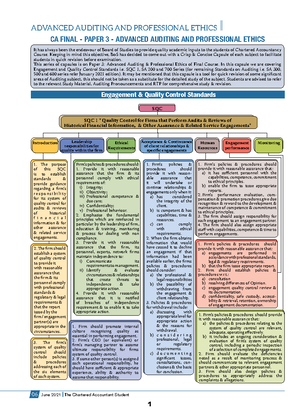 CARO 2020 - Summary notes for CARO 2020 - FINAL DT 100 IMPORTANT ...