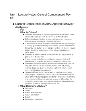 Unit 2 Lecture Notes Biases and Working With Various Socioeconomic ...