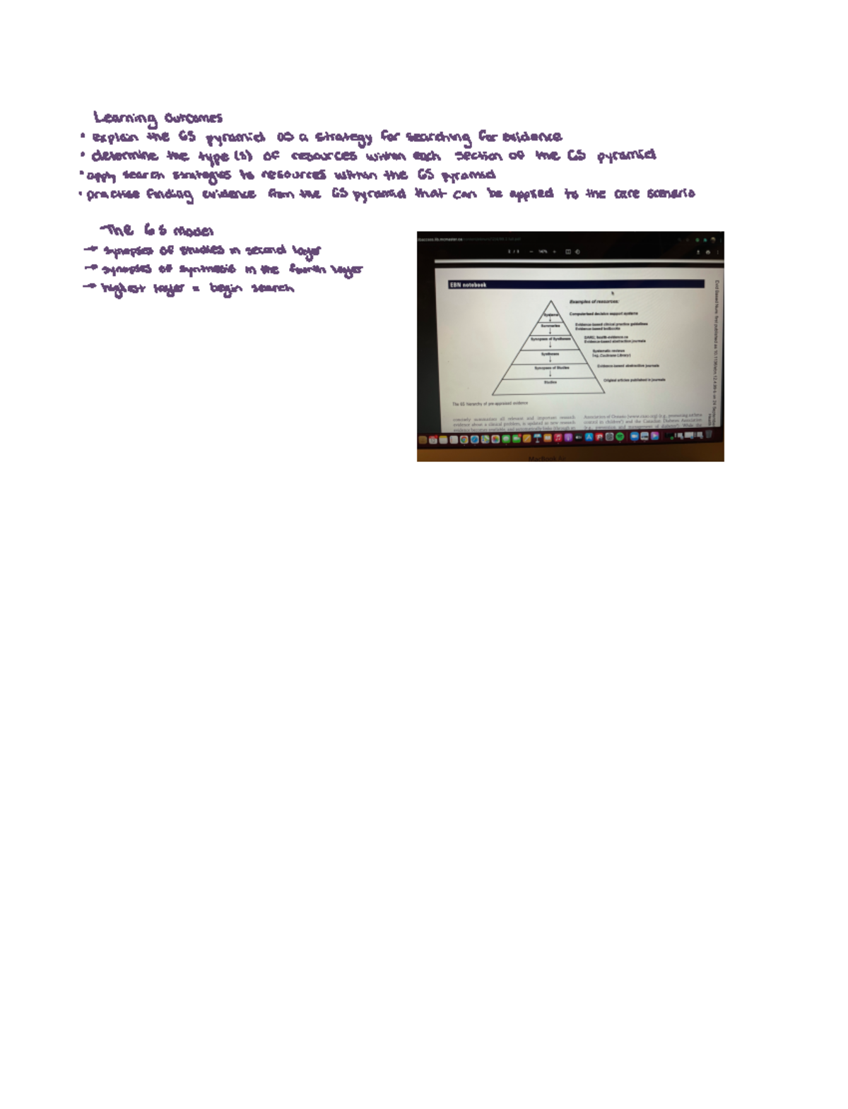 Week Nine - Intro to 6S Pyramid - Conestoga Library / Tessa Dueck June ...