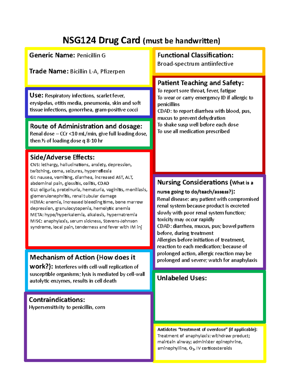 Penicillin - Studocu