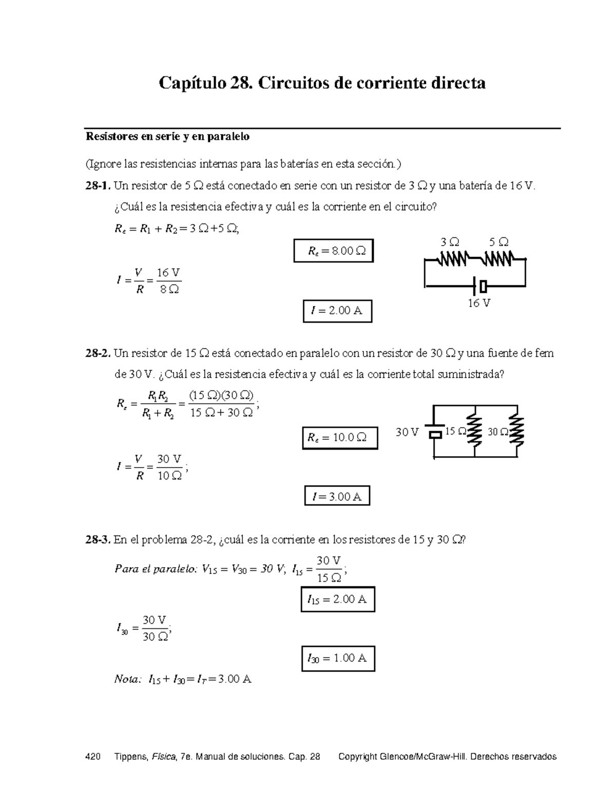 122329601 Tippens Fisica 7e Soluciones 28 elaborado - Capítulo 28 ...