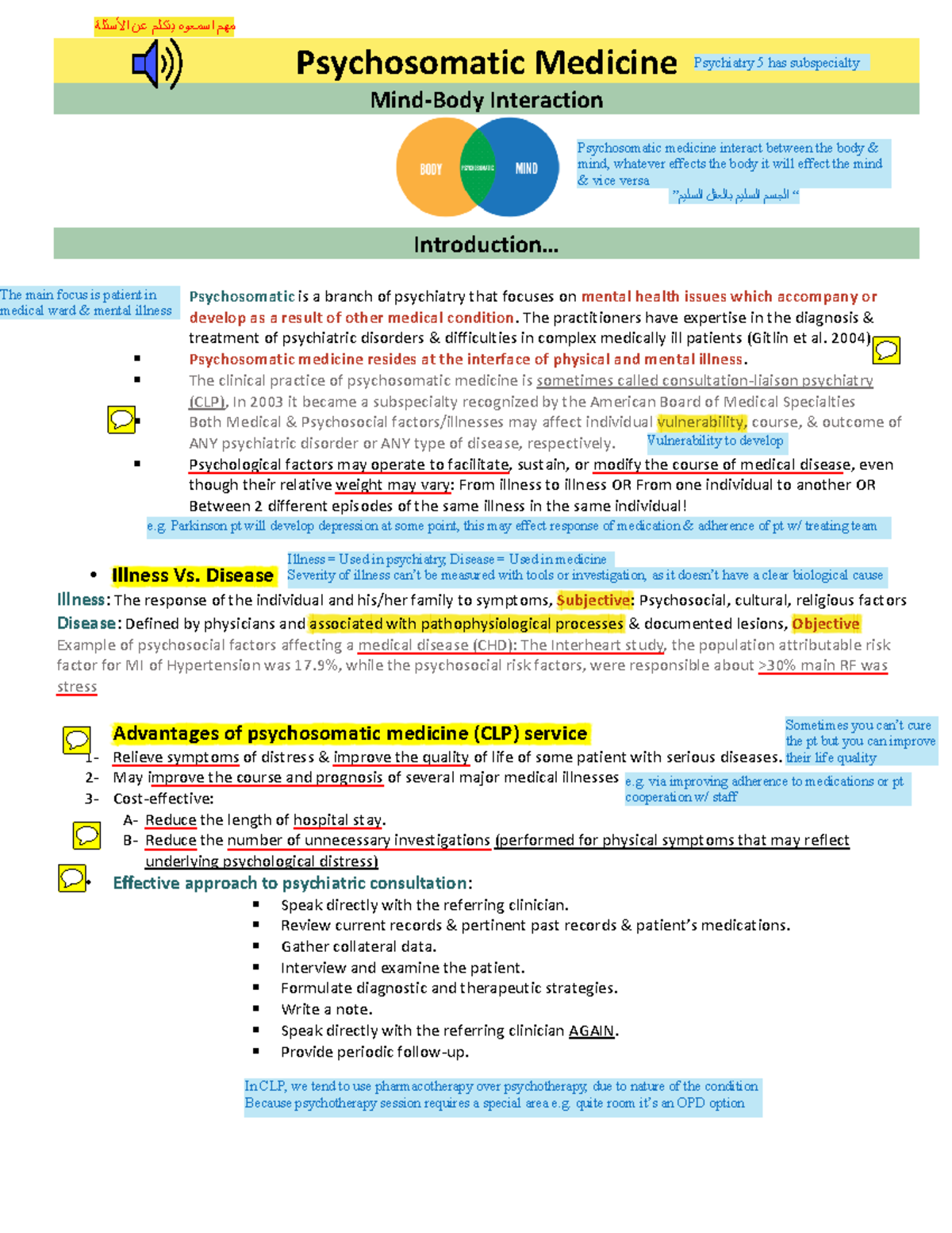 12. Psychosomatic Medicine- Psychosomatic Medicine Mind-Body ...