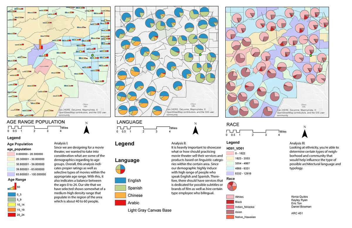 ARC 451 Final Assignment Part 2 - Esri, HERE, DeLorme, MapmyIndia ...