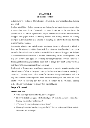 Chapter 3 - Notes - CHAPTER 3 Methodology Introduction The methodology ...