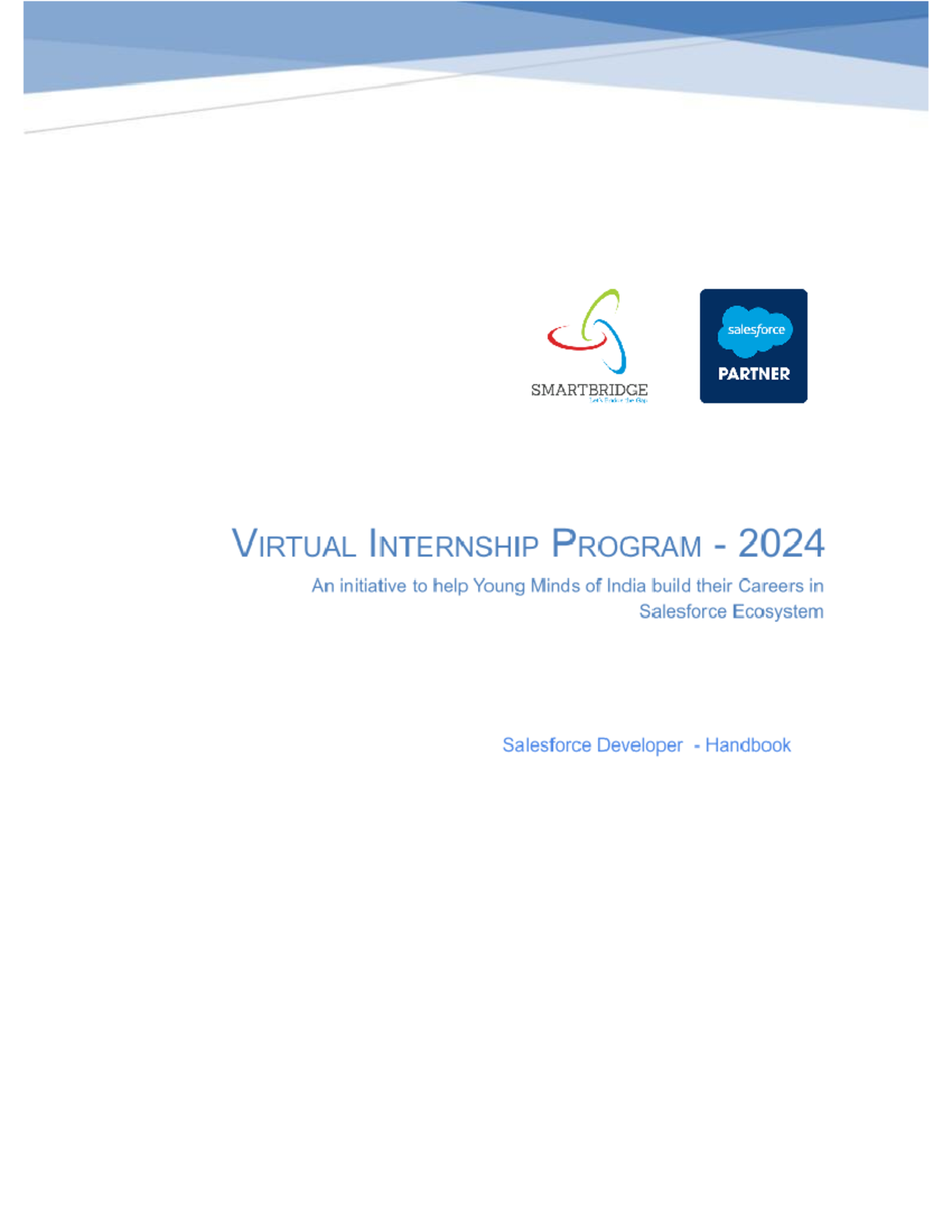 Developer Handbook Salesforce Administrator Handbook Table Of