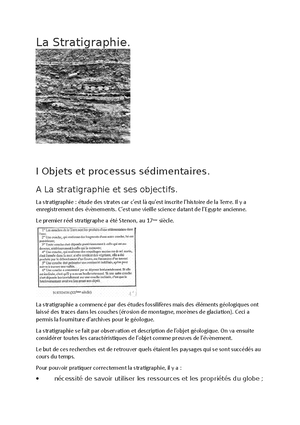 Chapitre 6 chapitre 6, géologie cours L3 diapo - SYNTHÈSE ...