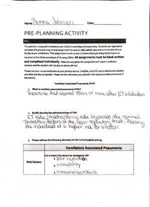 HF pre-plan - Pre-plan - Name PRE-PLANNING ACTIVITY NP This activity is ...