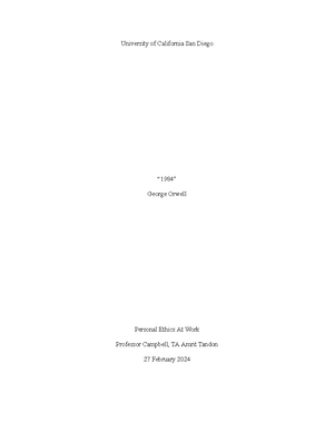 1984 ethics - 1984 essay 19/20 - 1984 Essay Sample Paper Introduction ...