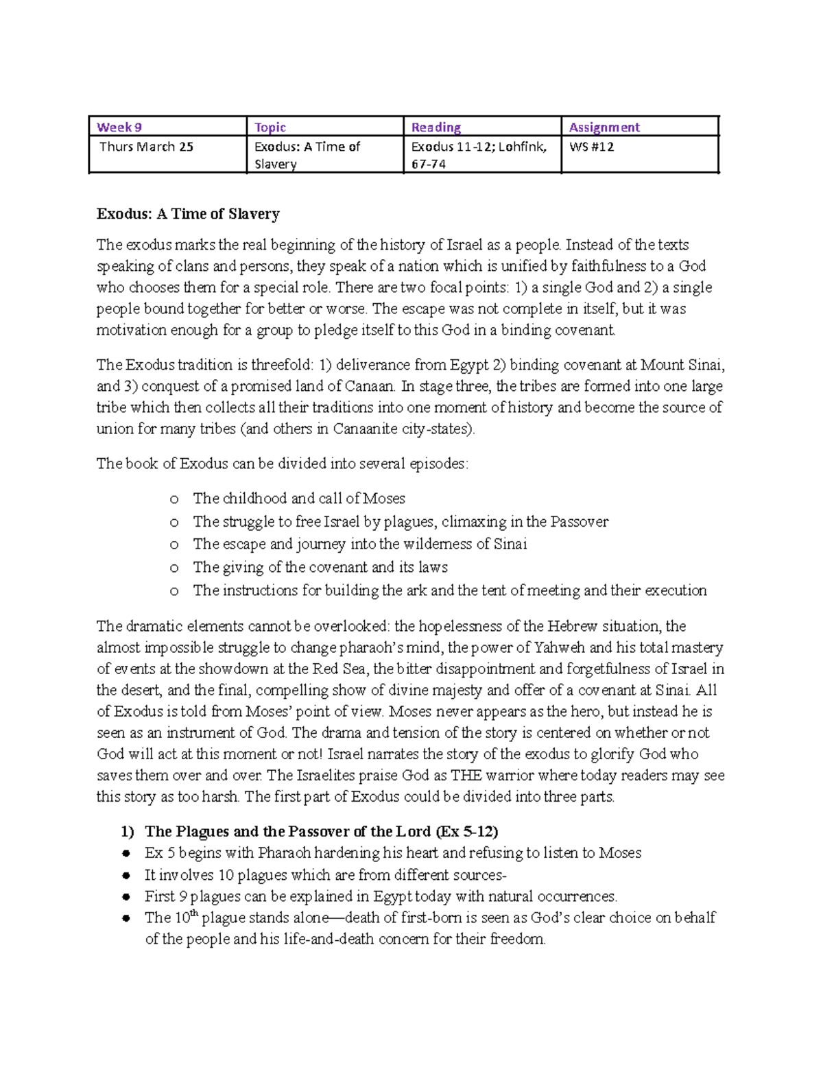 THEO-Worksheet#12 - Worksheet/Homework answers and responses - Week 9 ...