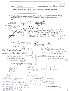 Final exam review notes - MATH 125 - Studocu