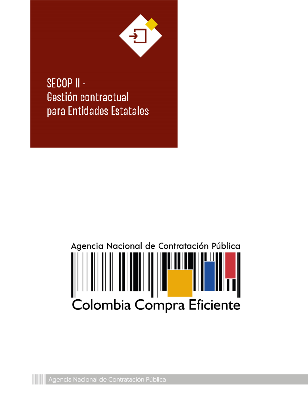 GUIA Secop II - SECOP II - Gestión contractual para Entidades Estatales ...