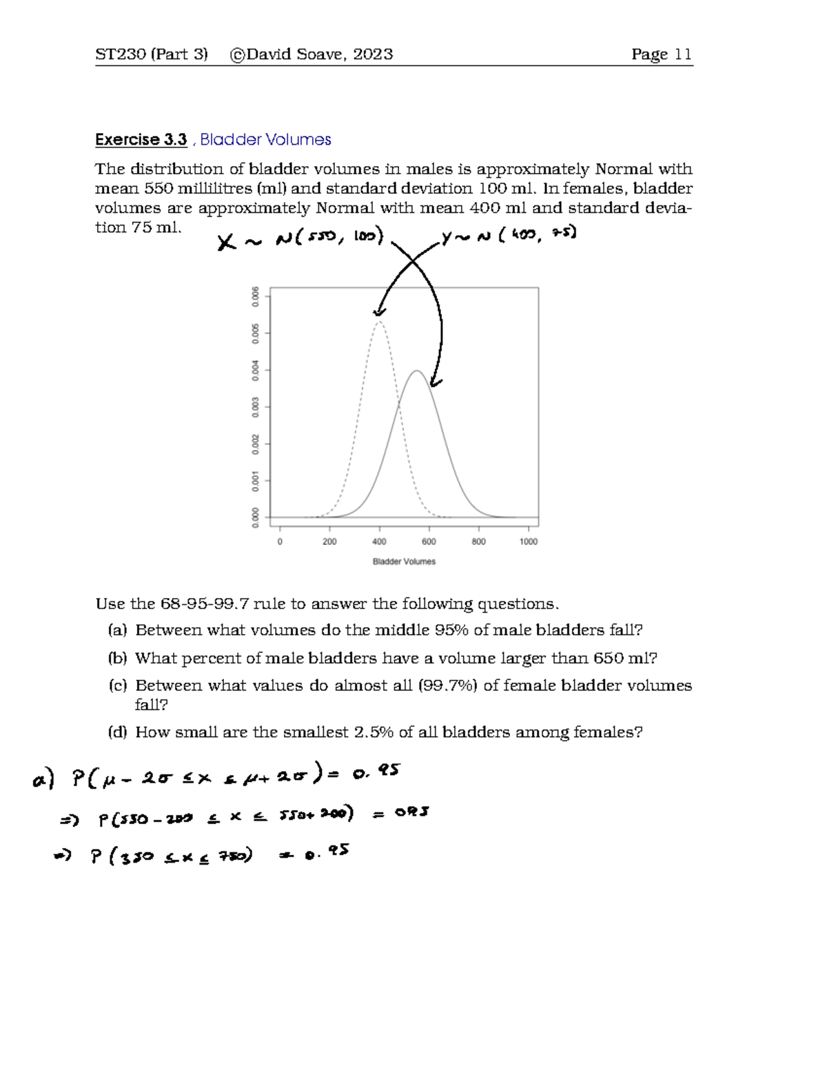 ST230 F2023-lecture-notes Part3 (1) 11-11 - ST230 (Part 3) cDavid Soave ...