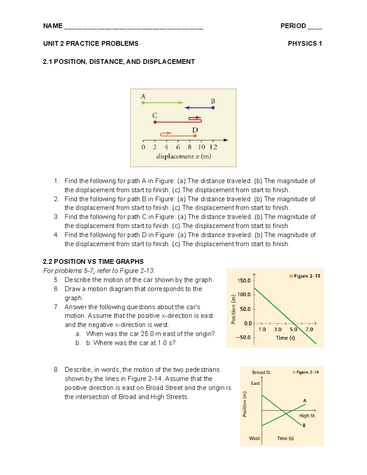 Unit 2 practice problems p1 - NAME ...