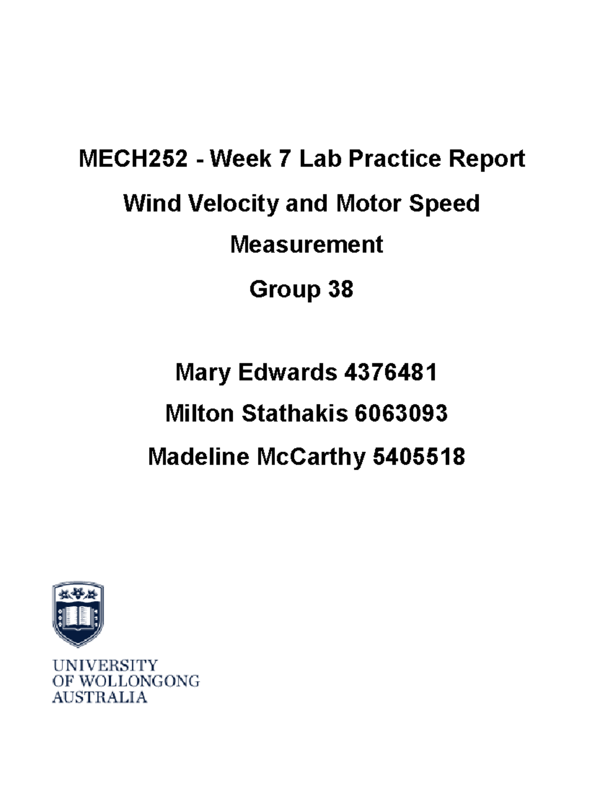 Lab Practice 4 - Measurements of Position, Velocity and Acclereration ...