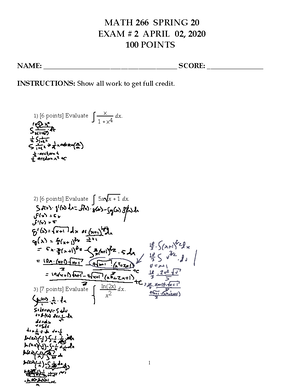 Homework 1 - Section 12 (3-D coordinate system): #2, 4, 5, 7, 9, 12, 13 ...