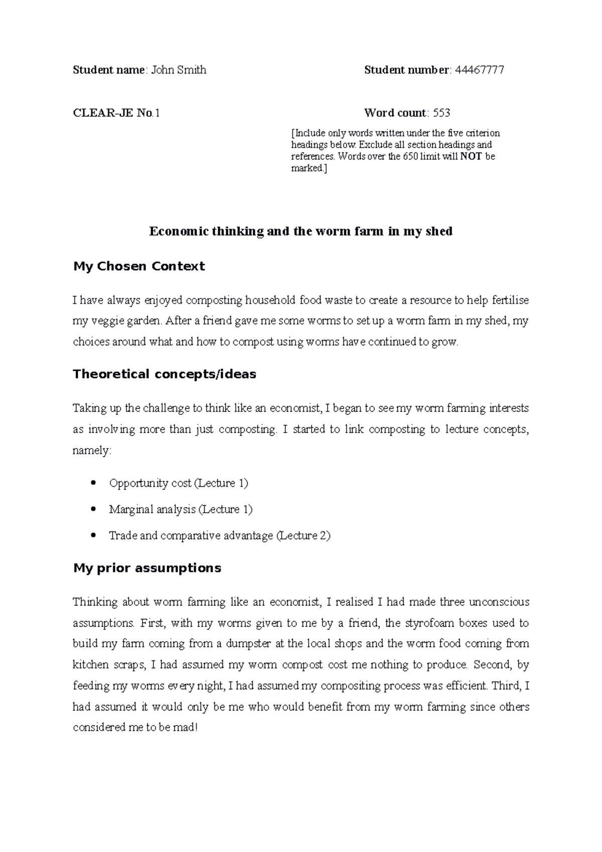 Clear-JE Template (written example) for Students 21 February 2021 ...