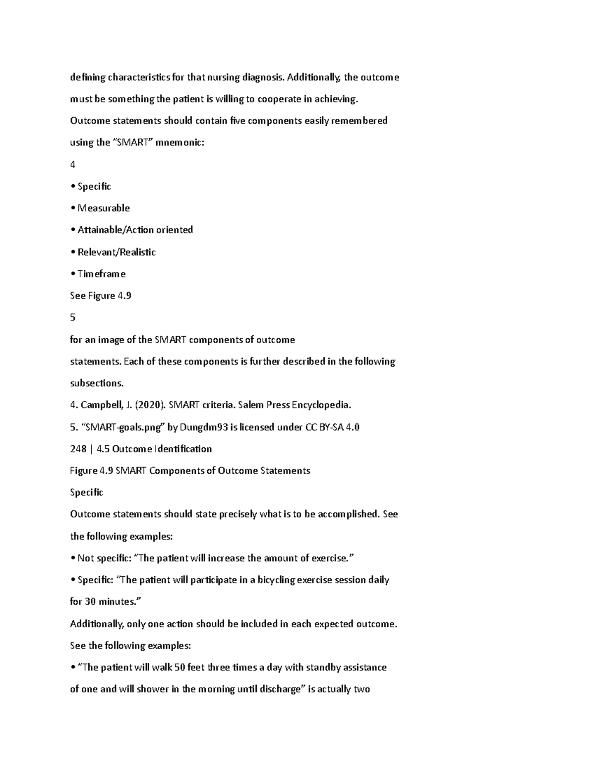 Nursing Fundamentals-65 - defining characteristics for that nursing ...