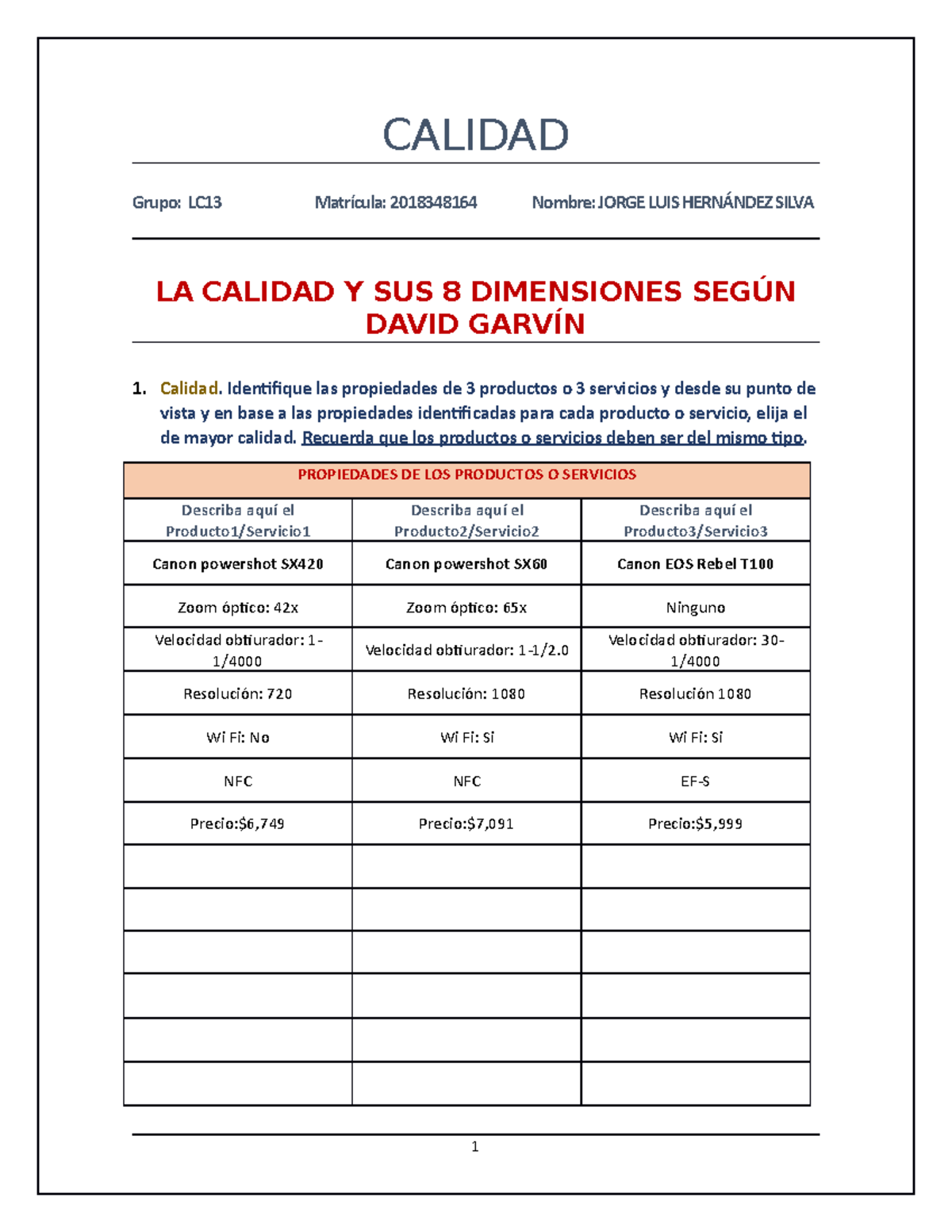 2020-001-IND-LA Calidad Y LAS 8 Dimensiones Según David Garvín ...