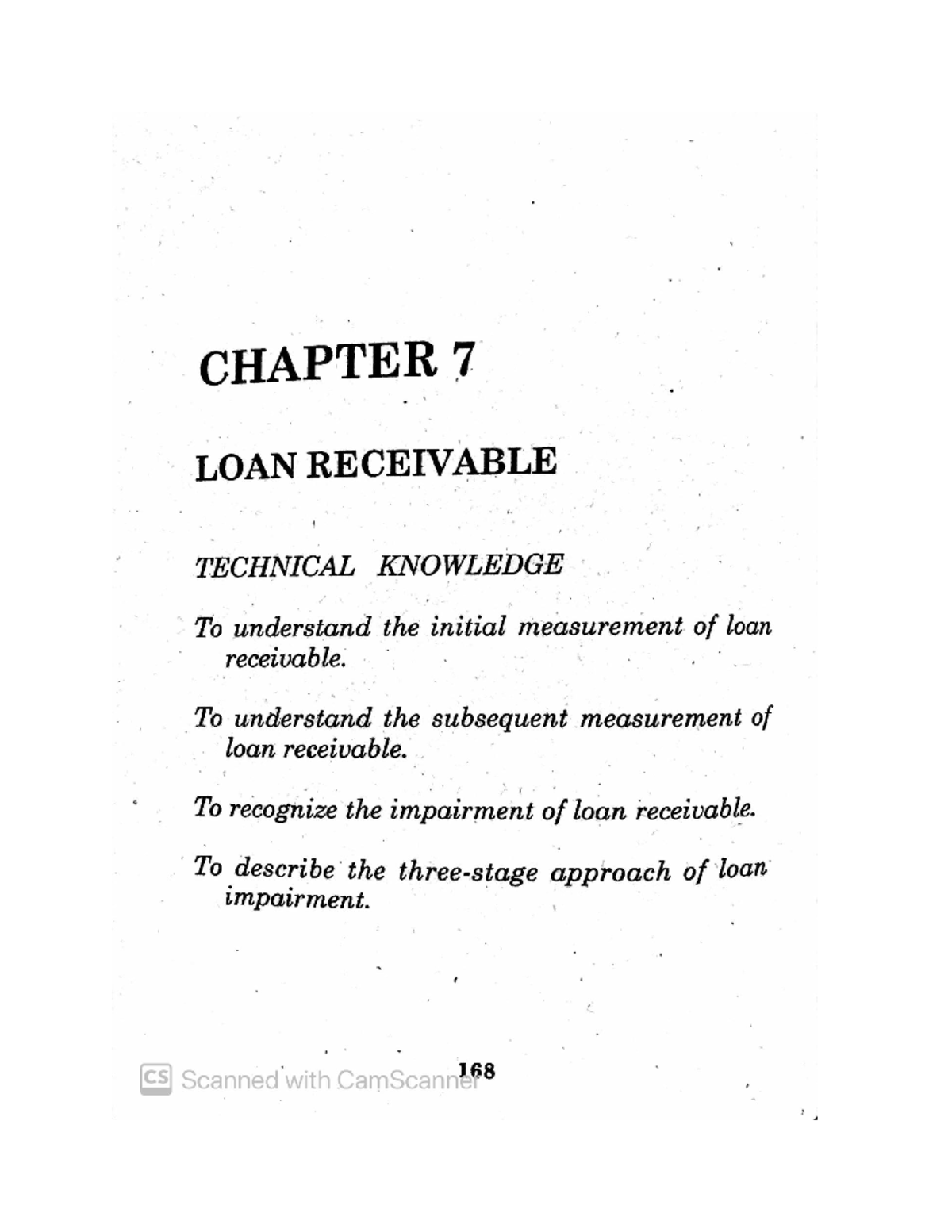 Loans Receivable - notes - Accounting - Studocu
