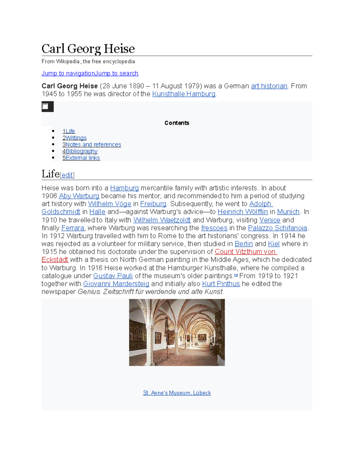 Carl Georg Heise From Wikipedia - Carl Georg Heise From Wikipedia, the ...