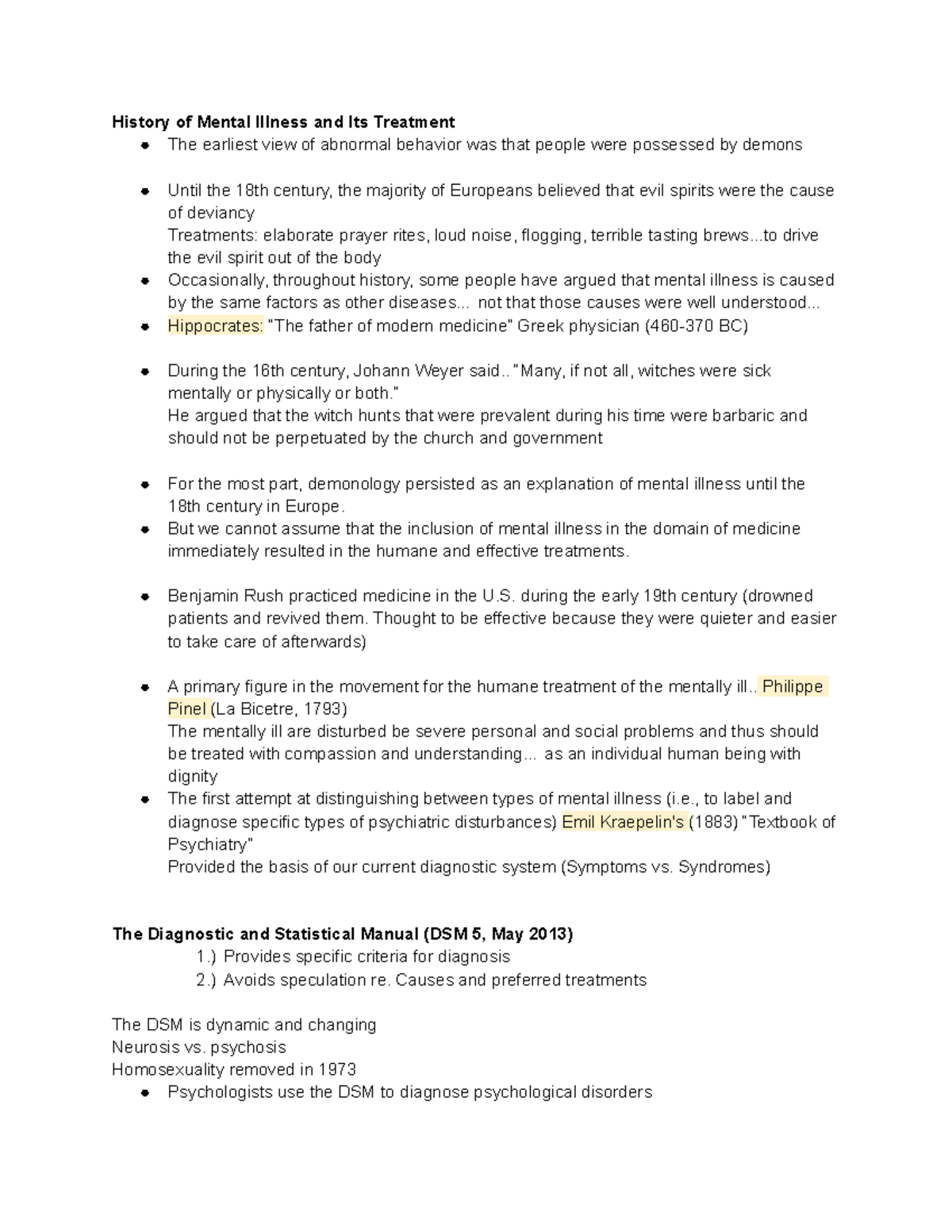 Mental Illness: history, treatment, data. - History of Mental Illness ...
