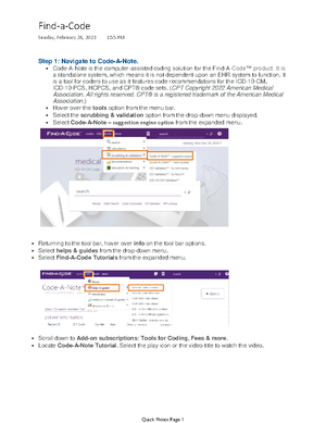 ICD-10 Notes - How to look up a code in the ICD-10-CM manual in 3 steps ...